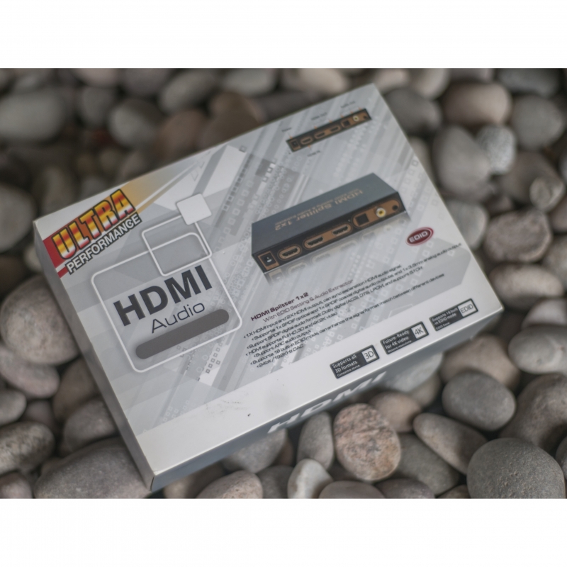 HDMI audio splitter 2x1 | daddycow.com